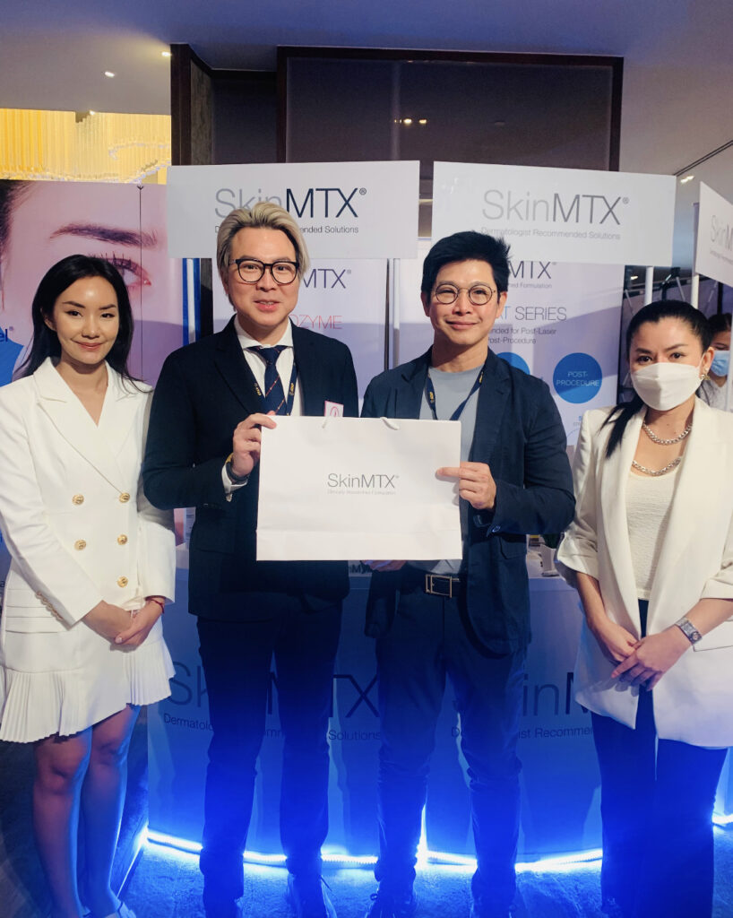 SkinMTX Thailand attended the showcase at 2nd ATAP International Congress Association of Thai ...